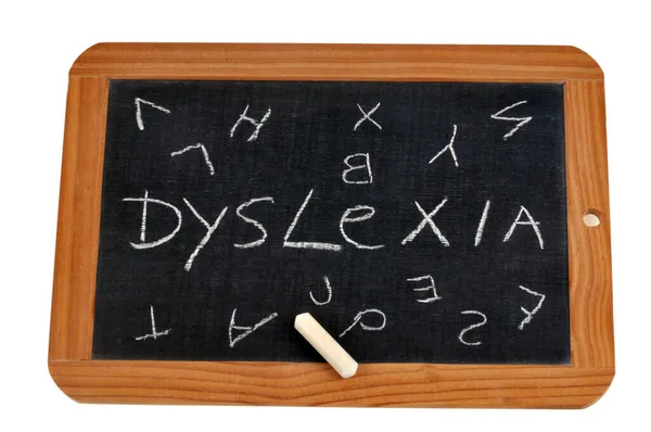 Dyslexia Concept Mixed Alphabet Letters — Stock Photo © modesto3 #521819204