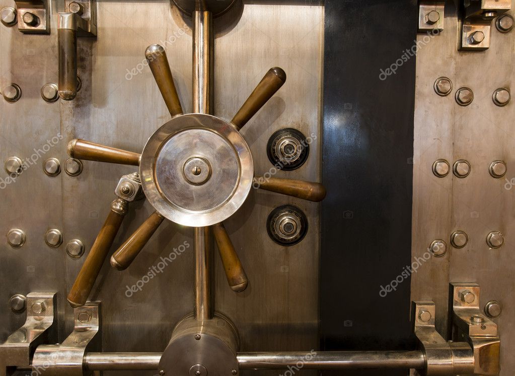 Antique Bank Vault Door