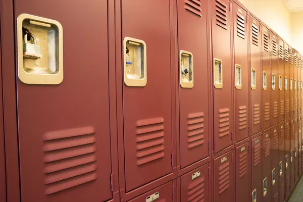 High school lockers Stock Photos, Royalty Free High school lockers ...