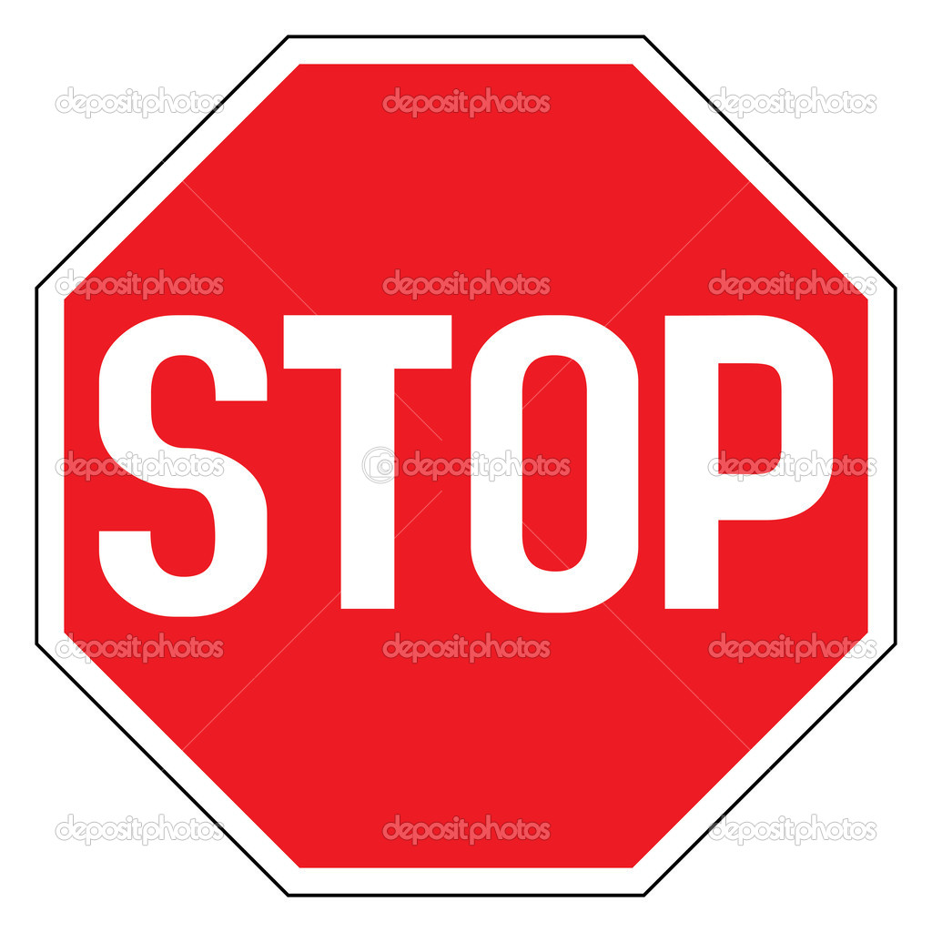Warning traffic Stop sign Stock Vector Image by ©29Mokara #49465337