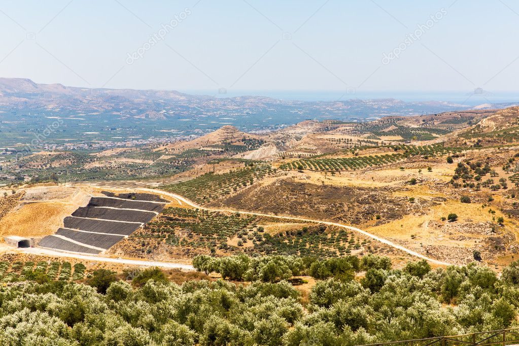 Messara Valley at Crete Stock Photo by ©vitmarkov 41303077