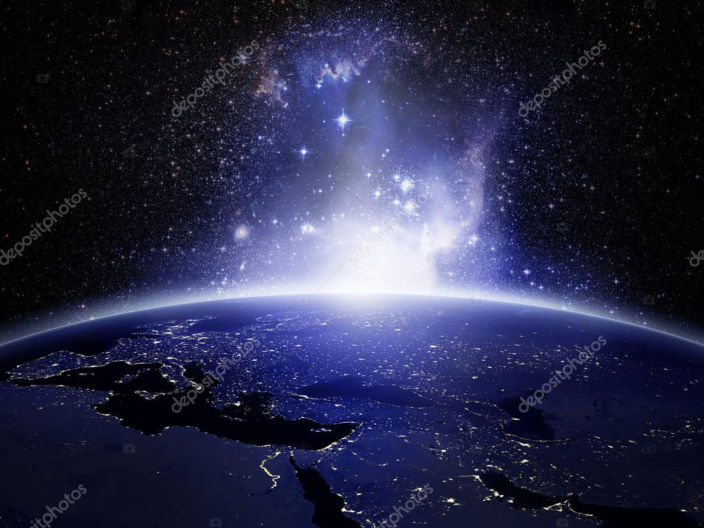 Lights on Earth — Stock Photo © piolka #22292775