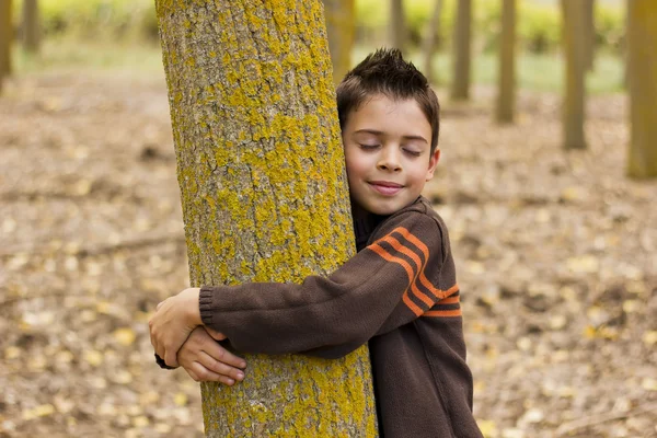 6,345 Child hugging tree Stock Photos | Free & Royalty-free Child ...