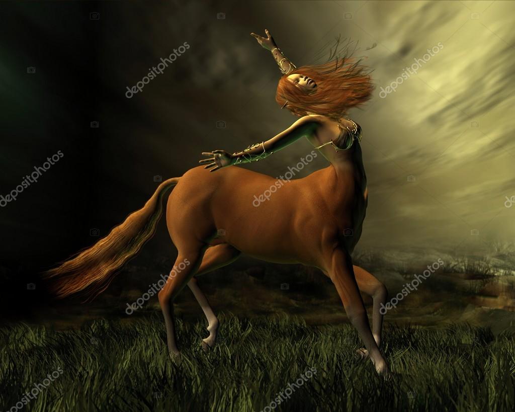 Centaur in the Storm Stock Photo by ©algolonline 27624169