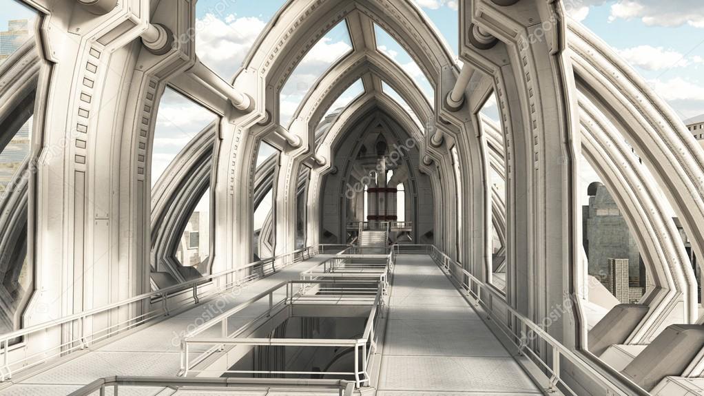 Inside a Future City — Stock Photo © algolonline #30596163