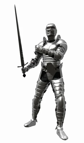 Dark Fantasy Knight with Two Swords Stock Photo by ©algolonline 54189619