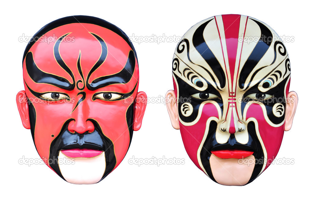 Chinese Opera Mask Stock Photo by ©antpkr 41029149