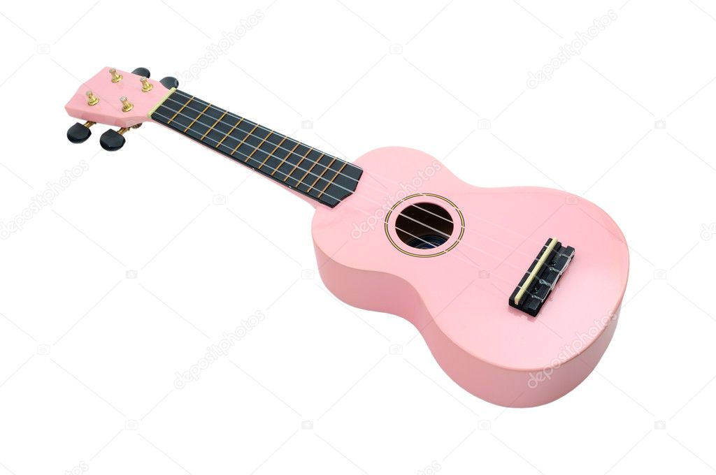 Pink Ukulele Stock Illustration by ©antpkr #41085757