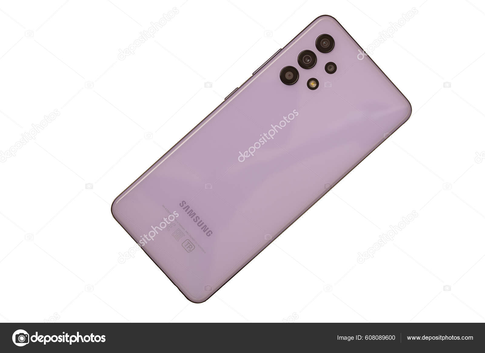 Seoul South Korea May 2021 Samsung Galaxy A32 Awesome Violet — Stock