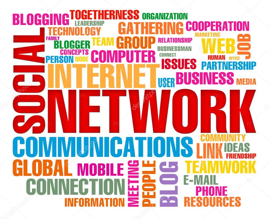 The word social network concept — Stock Photo © Spanychev #12739583