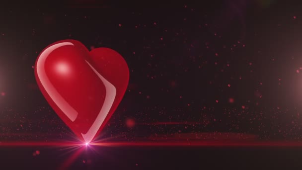 Heart shapes loopable love — Stock Video © marianstock #12880698