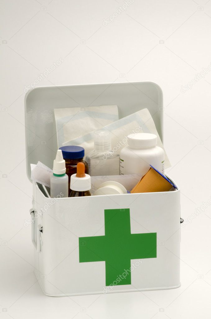 Open first aid kit Stock Photo by ©pathastings 22054877