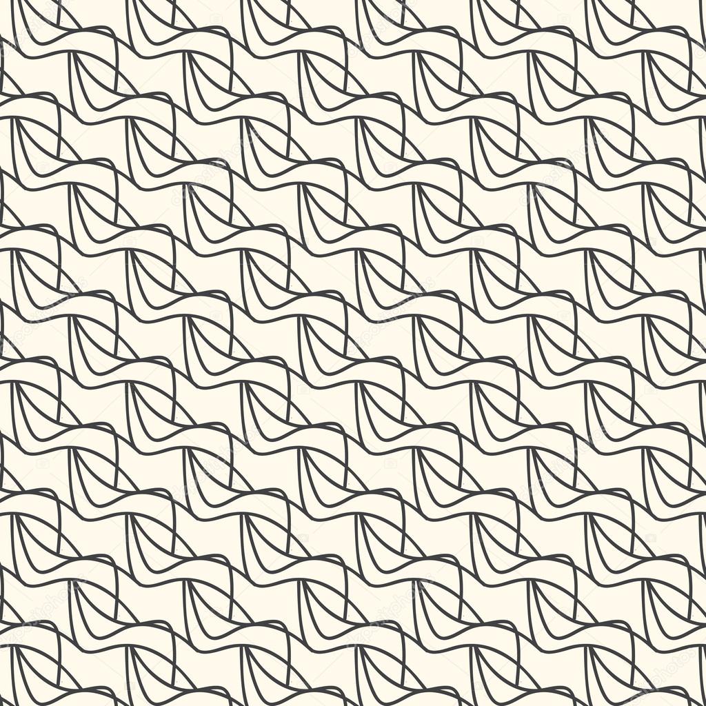 abstract line and curve seamless pattern — Stock Vector © keath369 ...