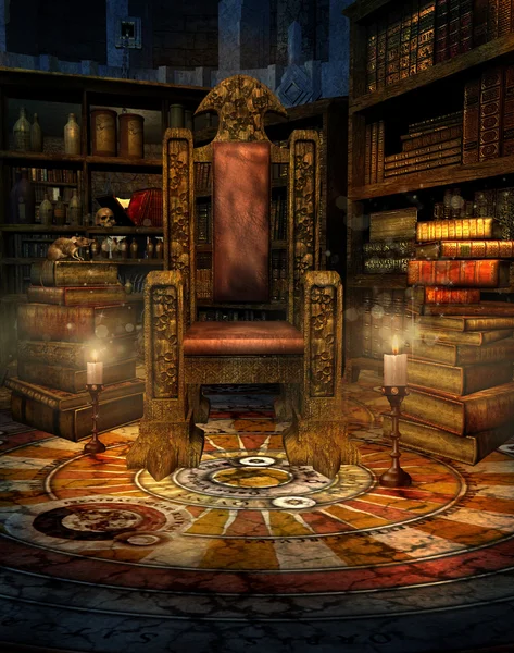 Fantasy wizard room Stock Photos, Royalty Free Fantasy wizard room ...