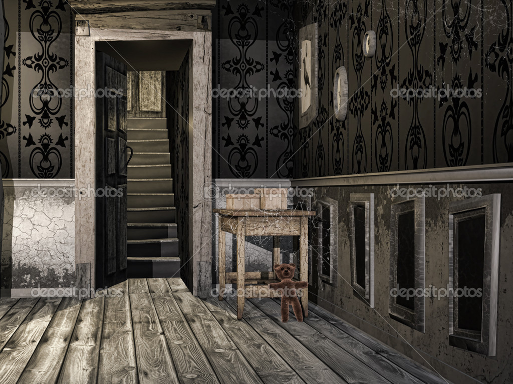 Inside Old House Background