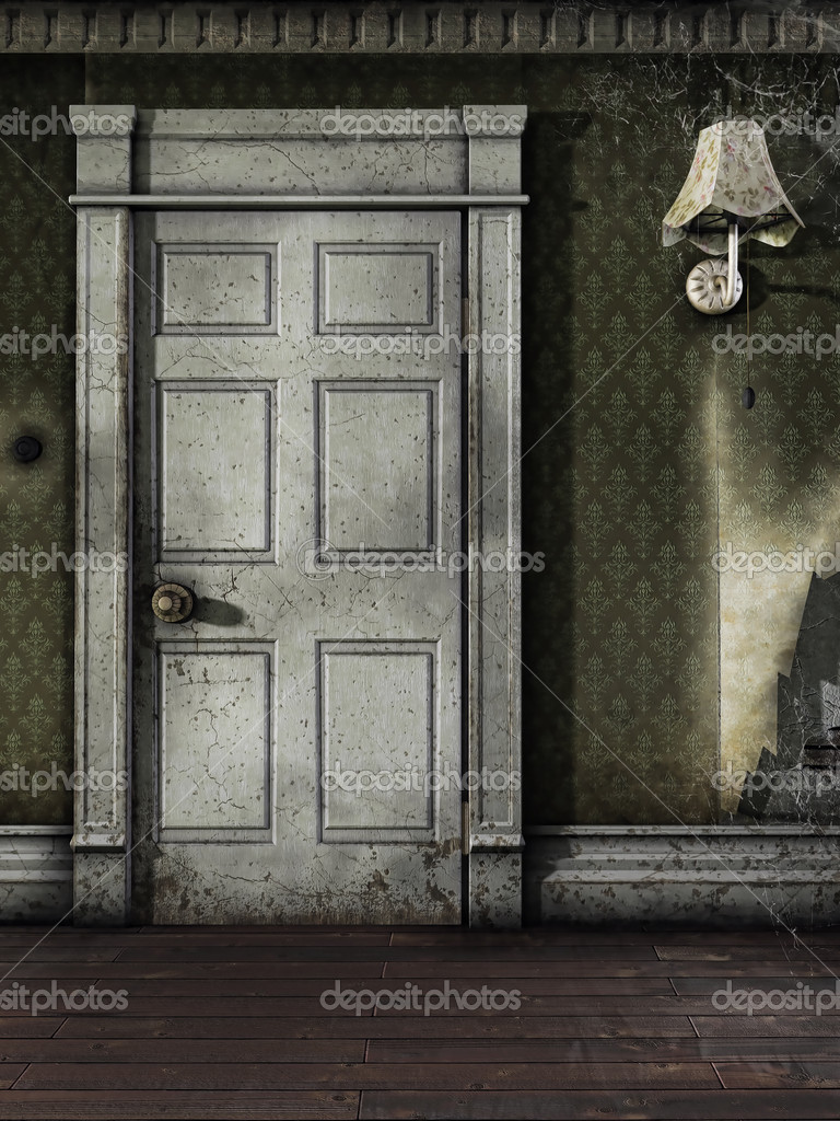 Door in an old room — Stock Photo © FairytaleDesign #32574247