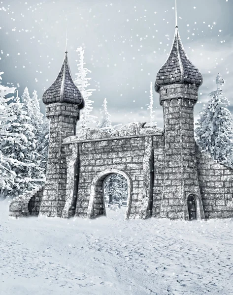 Snow castle Stock Photos, Royalty Free Snow castle Images | Depositphotos