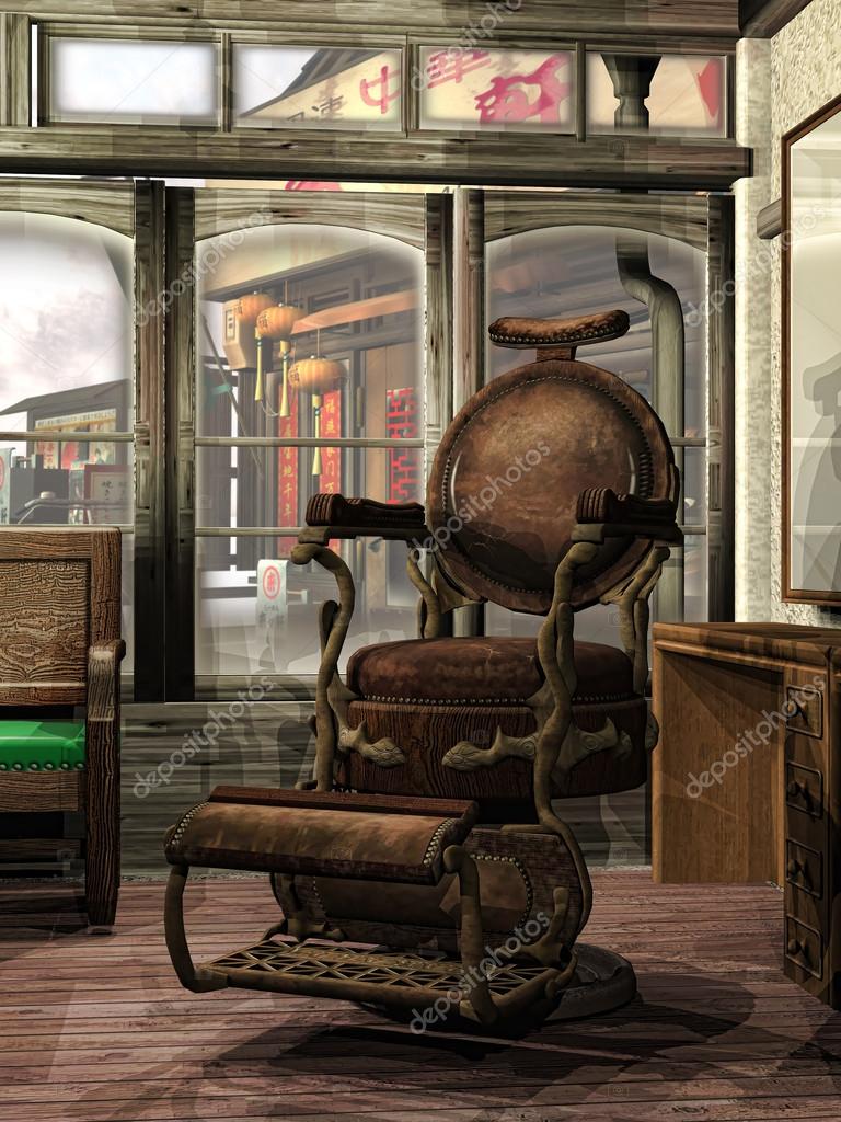 Steampunk barber's shop Stock Photo by ©FairytaleDesign 41778197