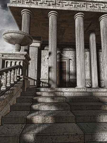 Ancient Greek temple Stock Photo by ©FairytaleDesign 48869981