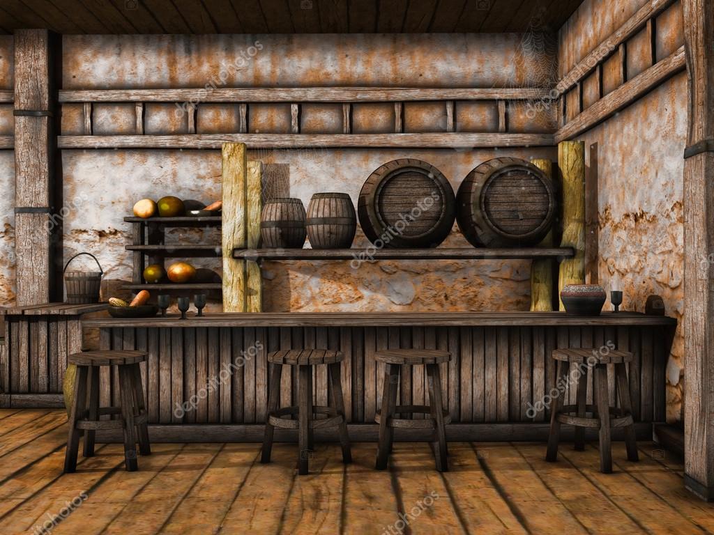 Old tavern counter — Stock Photo © FairytaleDesign #50777735