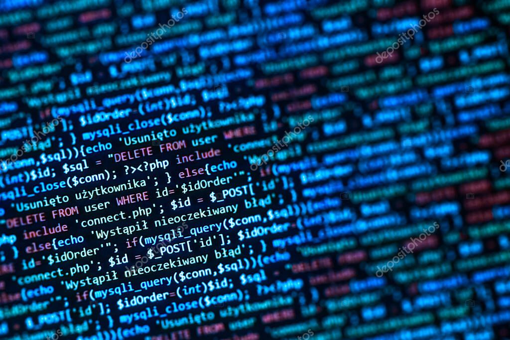 Fondo de desarrollo de software web. Monitor programador real y ...