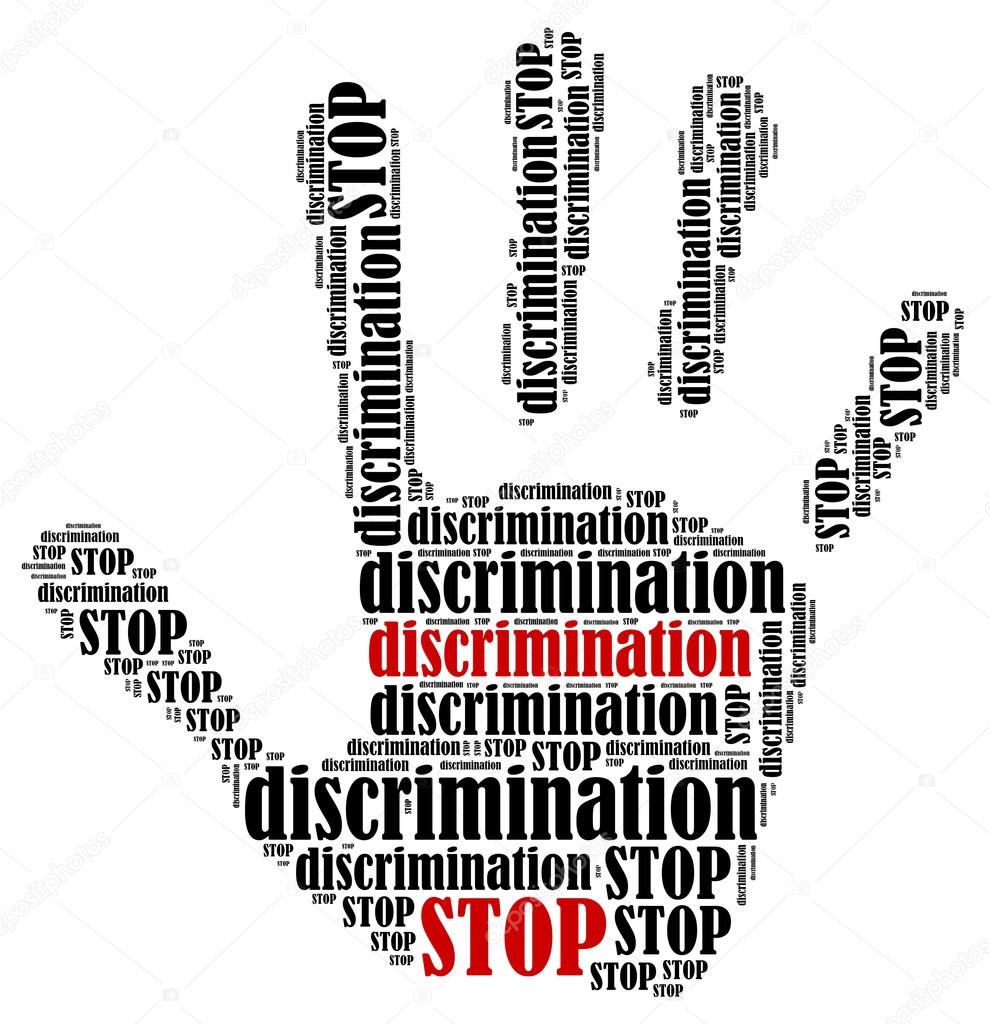 Word cloud illustration in shape of hand print showing protest. Stock ...