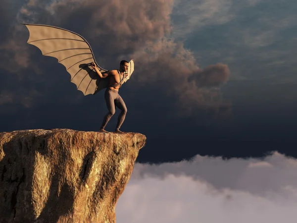 Winged man Stock Photos, Royalty Free Winged man Images | Depositphotos