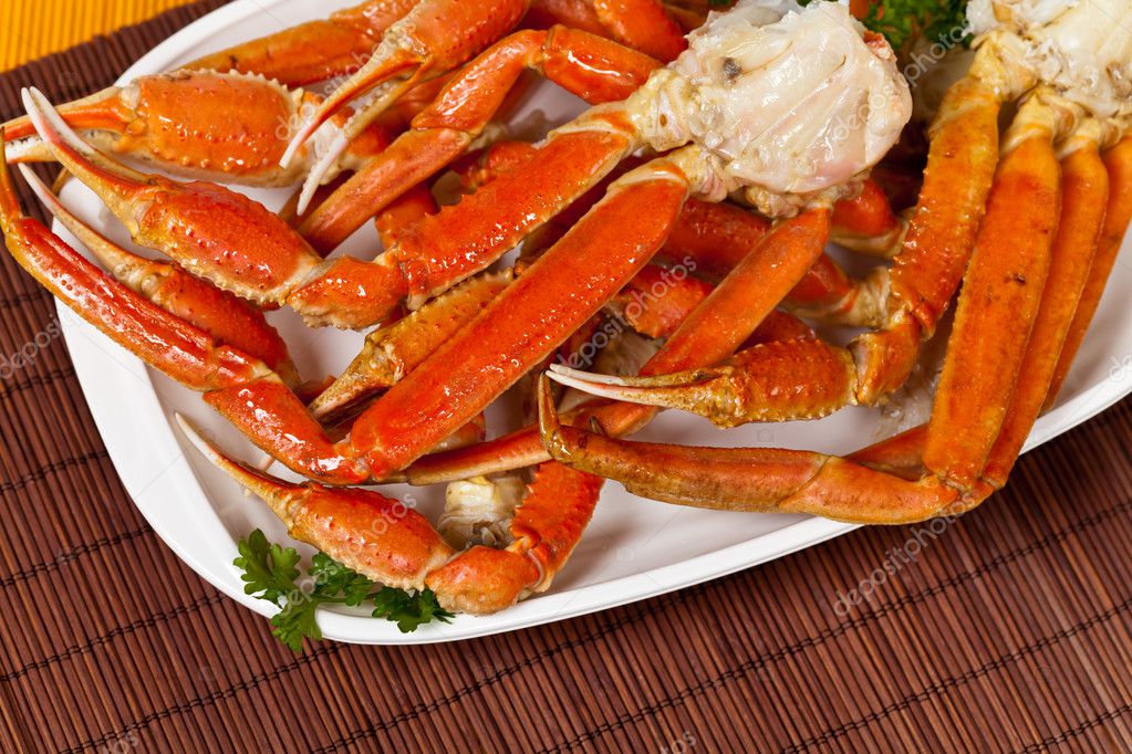Crab legs — Stock Photo © alisafarov #42761033