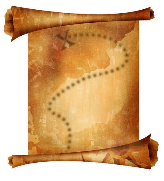 Treasure Map Scroll Background
