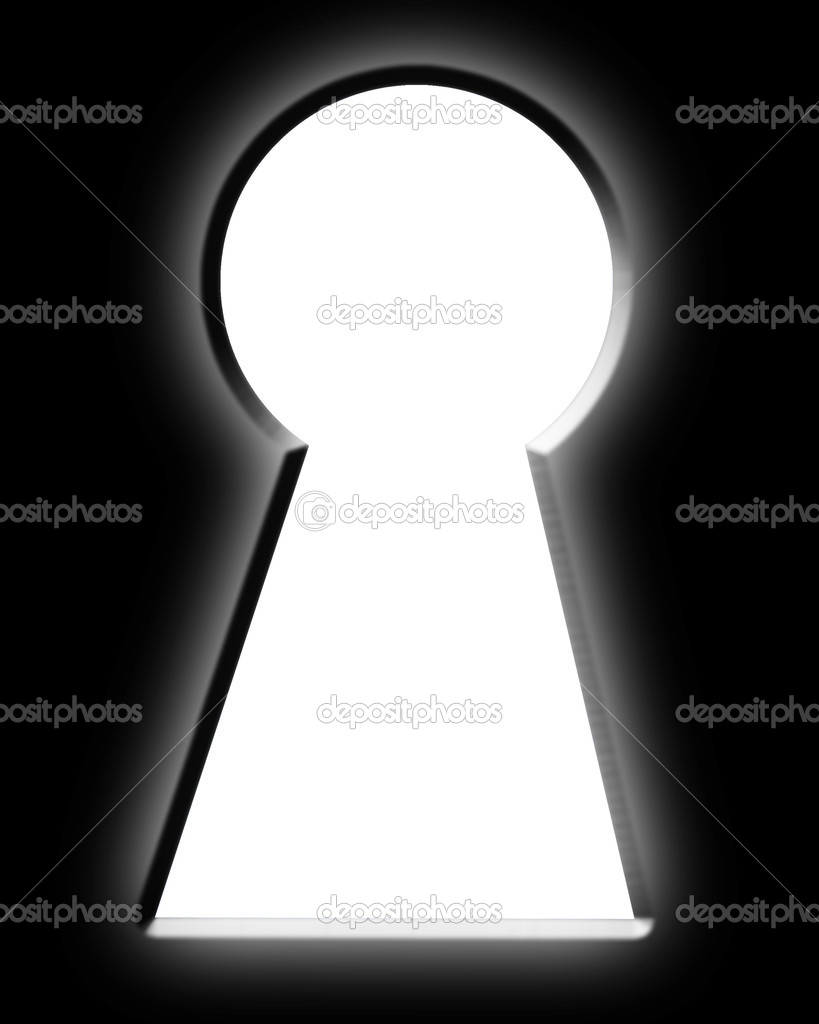 Empty keyhole Stock Photo by ©ellandar 21696513