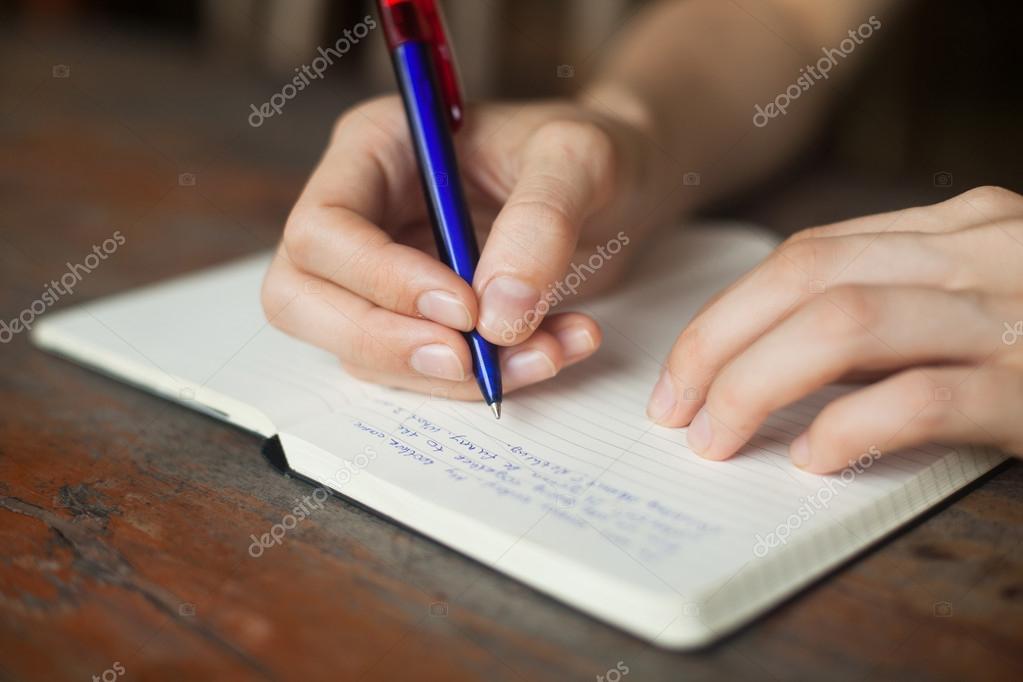 Writing — Stock Photo © anyaberkut #21811785