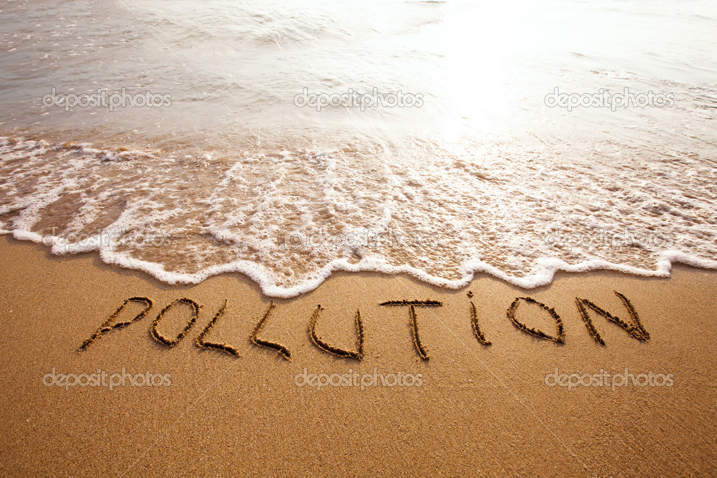 Pollution sign — Stock Photo © anyaberkut #42314497