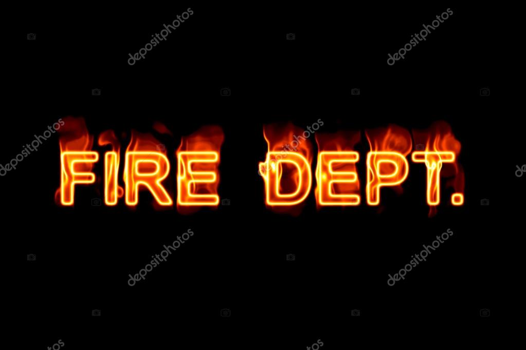 Fire dept. (Text serie) Stock Photo by ©lucato 13361724