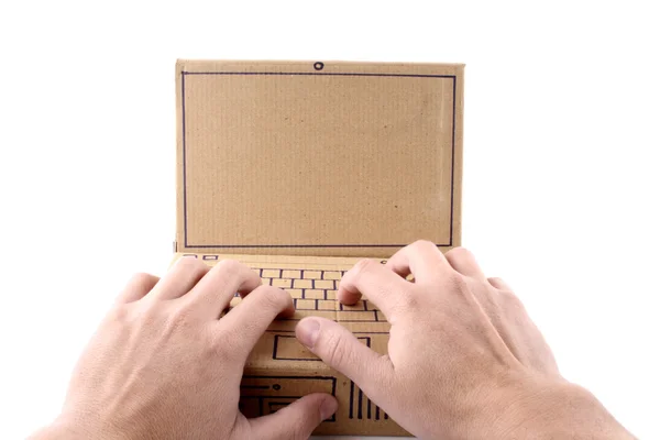 Cardboard laptop Stock Photos, Royalty Free Cardboard laptop Images ...
