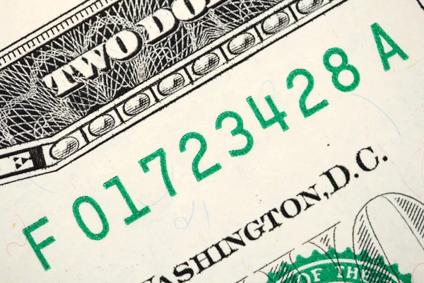 The serial number of a dollar bill — Stock Photo © johnkwan #3082951