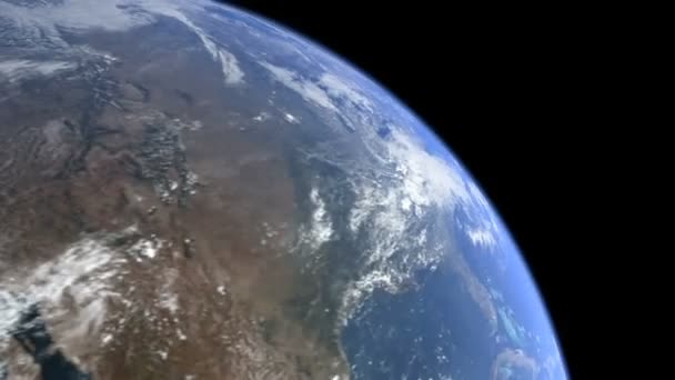 Planet earth from space. Beautiful sunrise world skyline. Planet earth ...