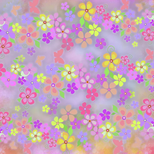 13,520,994 Happy flowers cartoon Vector Images | Depositphotos