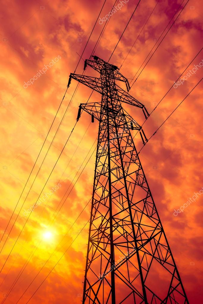 Power line Stock Photo by ©snvv 23527121