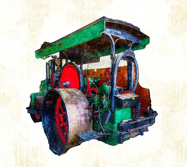 Collage tractor Stock Photos, Royalty Free Collage tractor Images ...