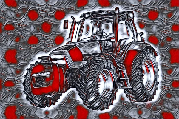 Collage tractor Stock Photos, Royalty Free Collage tractor Images ...