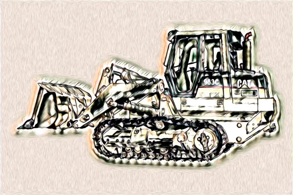 Bobcat machine imágenes de stock de arte vectorial | Depositphotos