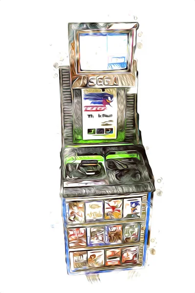 Vintage game machine Stock Photos, Royalty Free Vintage game machine ...