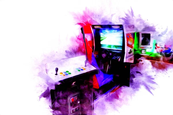 Vintage game machine Stock Photos, Royalty Free Vintage game machine ...