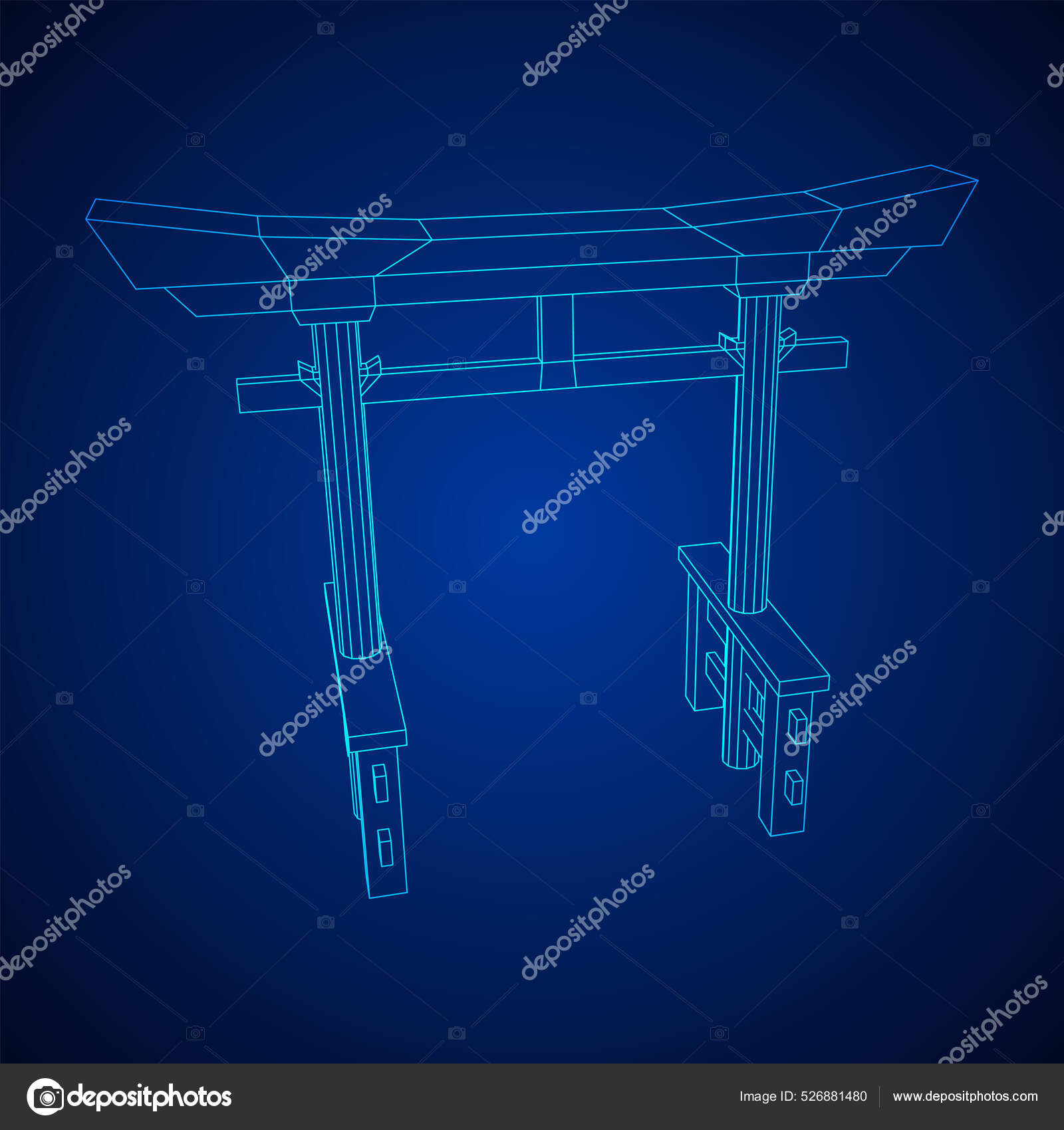 Torii Sacred Traditional Gate Symbol Japan Shintoism Religion Japanese ...