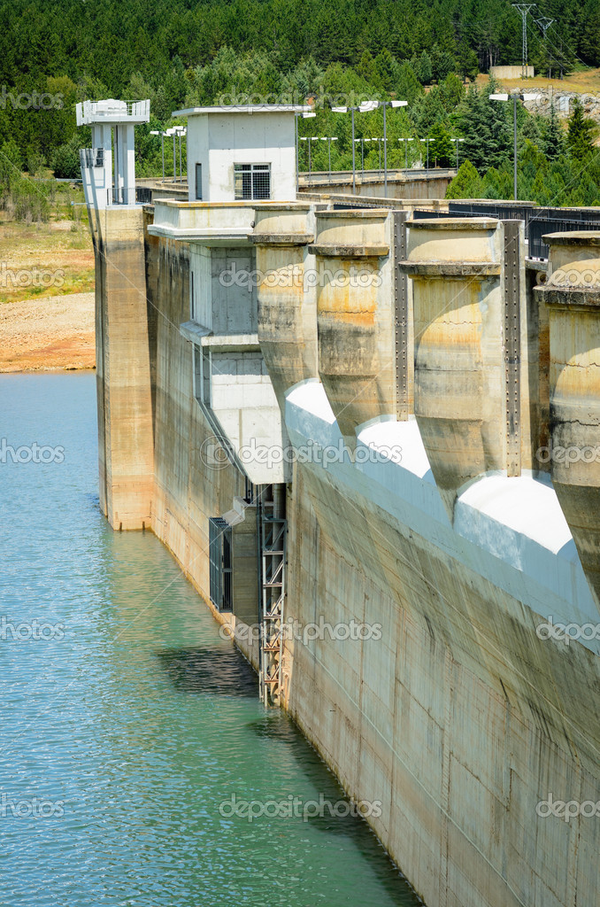 Dam and water — Stock Photo © Dirima #12644416