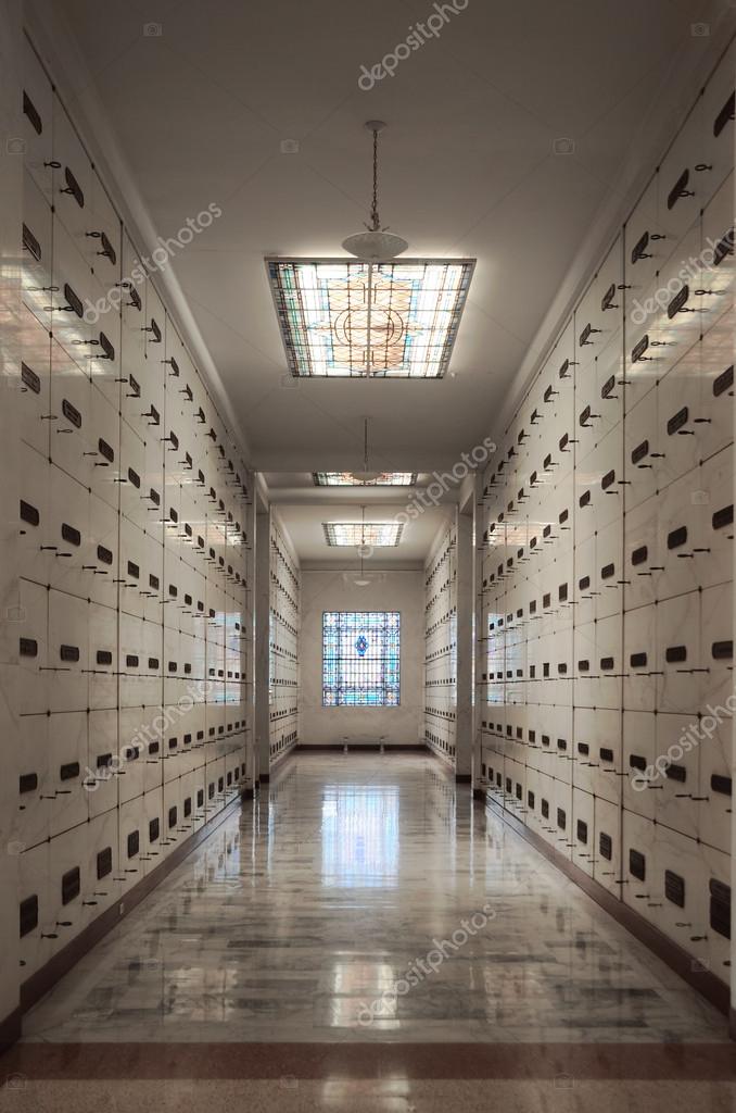 Hallway inside a morgue — Stock Photo © jamesgroup #13471239