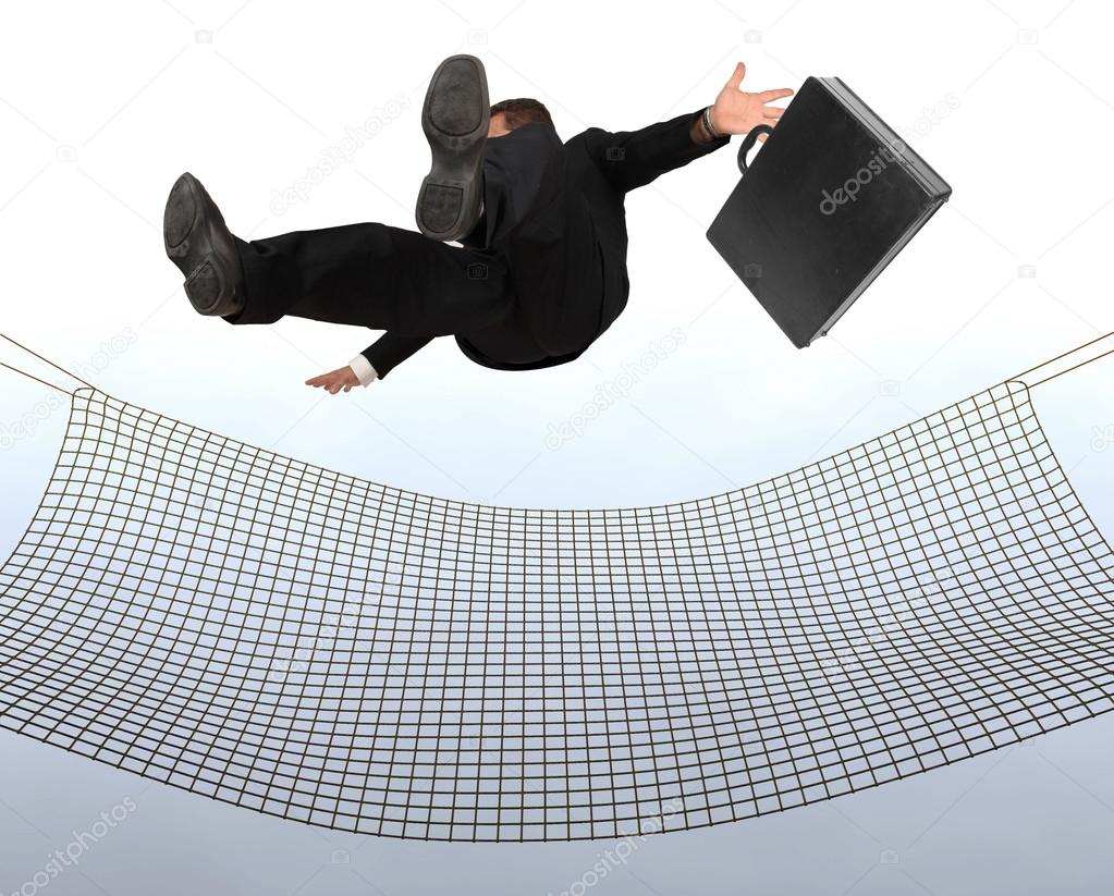 Businessman falling Stock Photo by ©jamesgroup 13471647