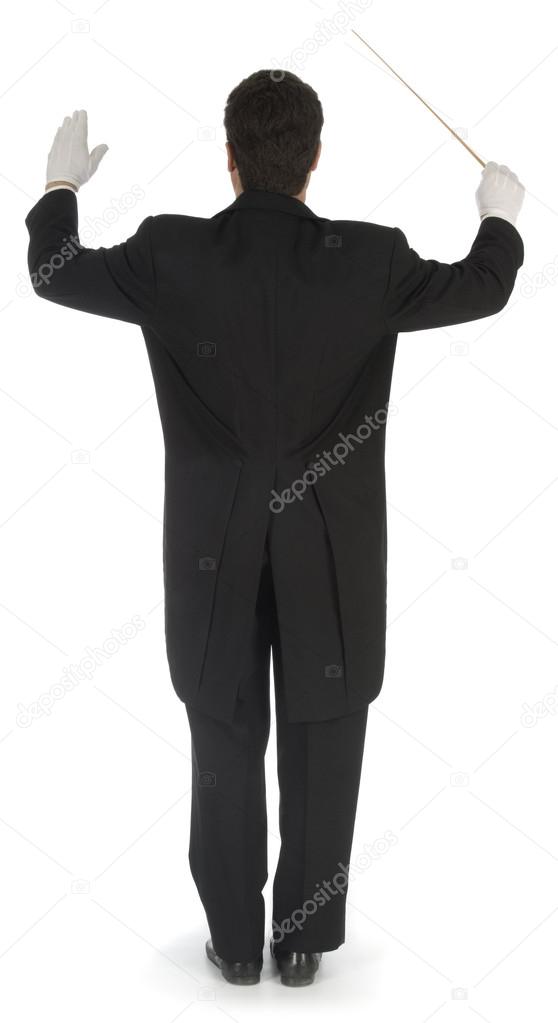 Orchestra Conductor Back