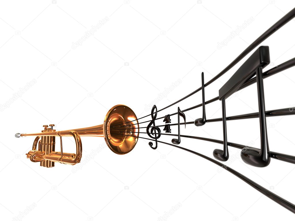 Coronet & Notes Stock Photo by ©jamesgroup 13483862