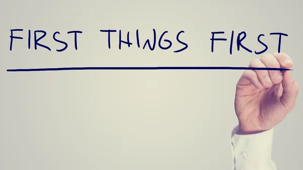 First things first Stock Photos, Royalty Free First things first Images ...